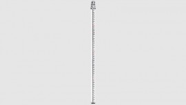 Bosch GR500 Telescoping Aluminum Leveling Rod, 5 m