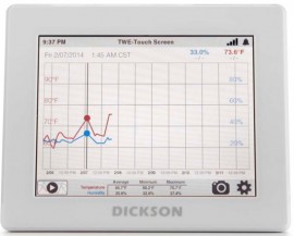 Dickson TWE DicksonOne Touchscreen Data Logger