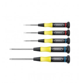 General Tools 700 Precision Screwdriver Set, 5-piece
