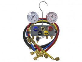 Mastercool 96472-A 4-Way Manifold Gauge Set