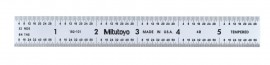 Mitutoyo 182-109 Steel Ruler, 6"